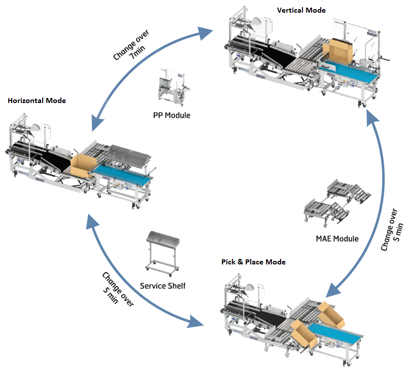 Welcher Klebemaschinen Abpacker ist der richtige für Sie?